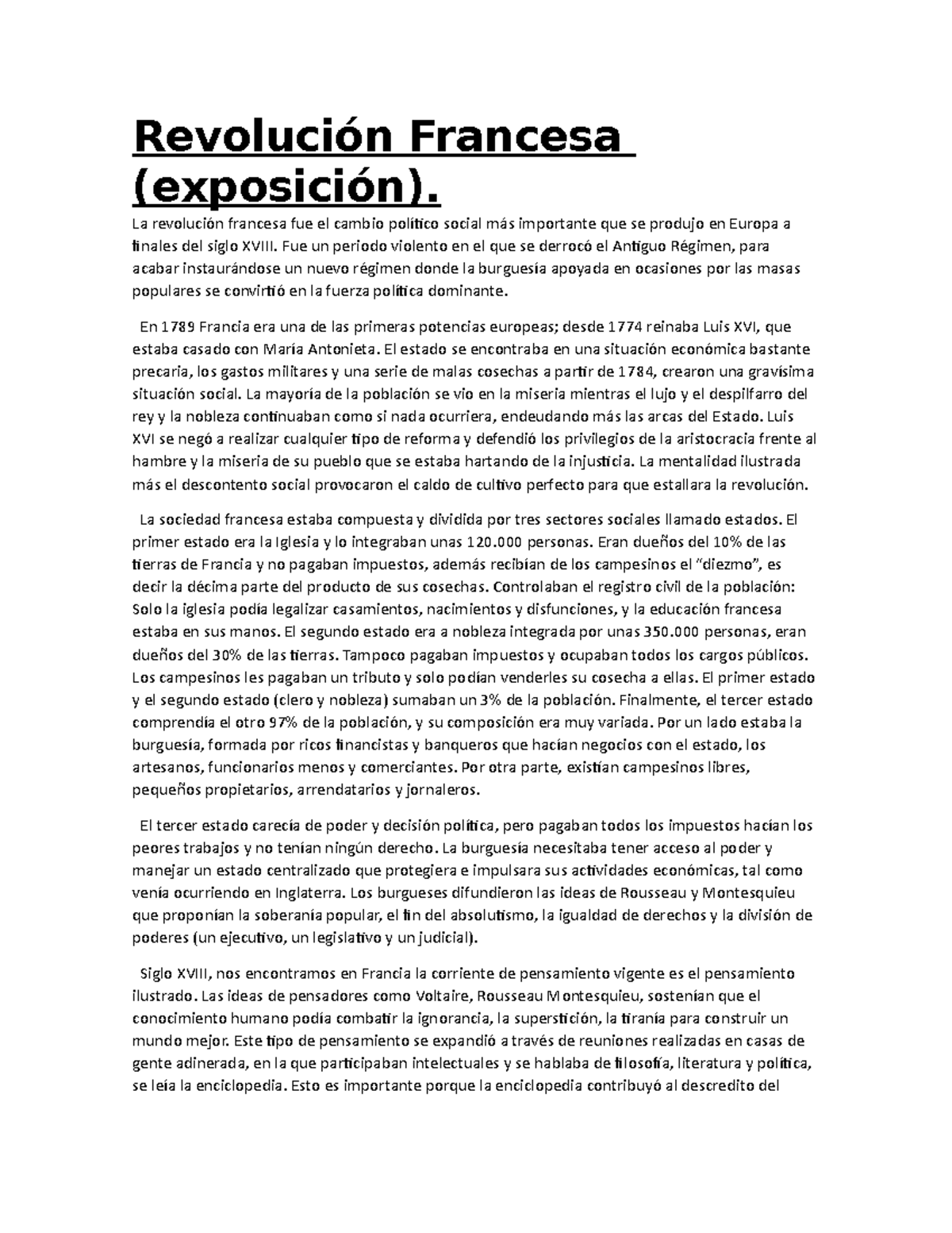 Revolución Francesa expo - Revolución Francesa (exposición). La ...