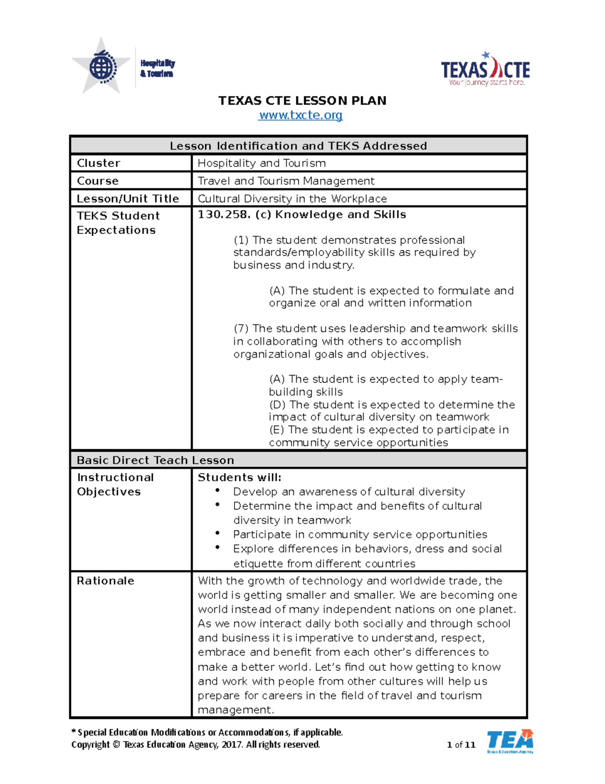 Inbound 5986604963547704016 - TEXAS CTE LESSON PLAN txcte Lesson ...