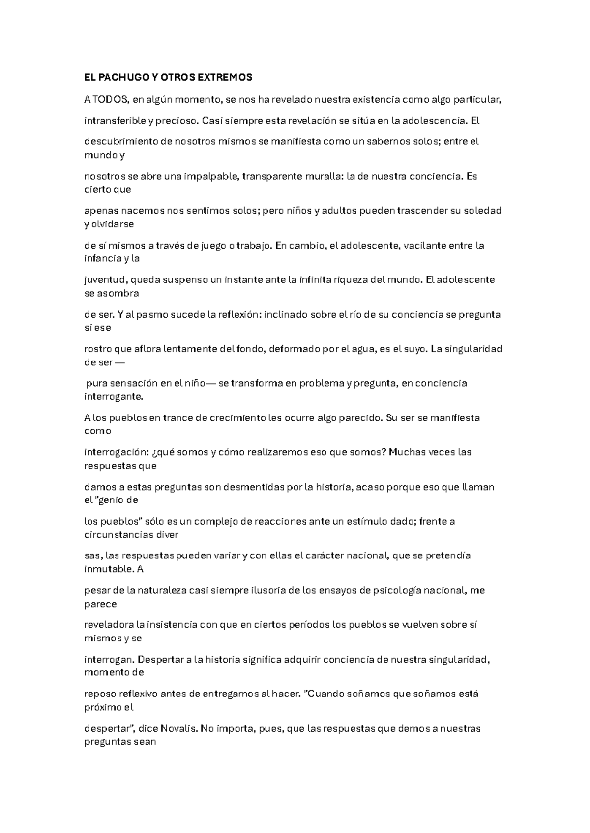 EL Pachugo Y Otros Extremos - EL PACHUGO Y OTROS EXTREMOS A TODOS, en ...