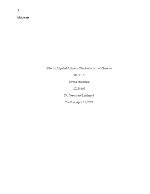 Mental Map Reflection - a. For my map, I focused mainly on the area in ...