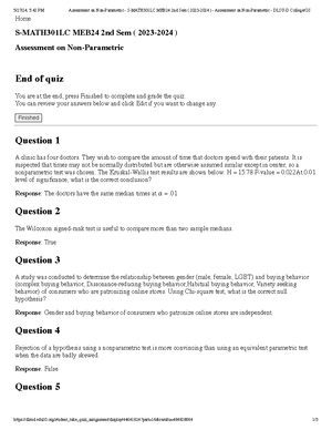 S-BIOL316 EA Module 8 - Enabling Assessment: Module 8 (Individual) In ...
