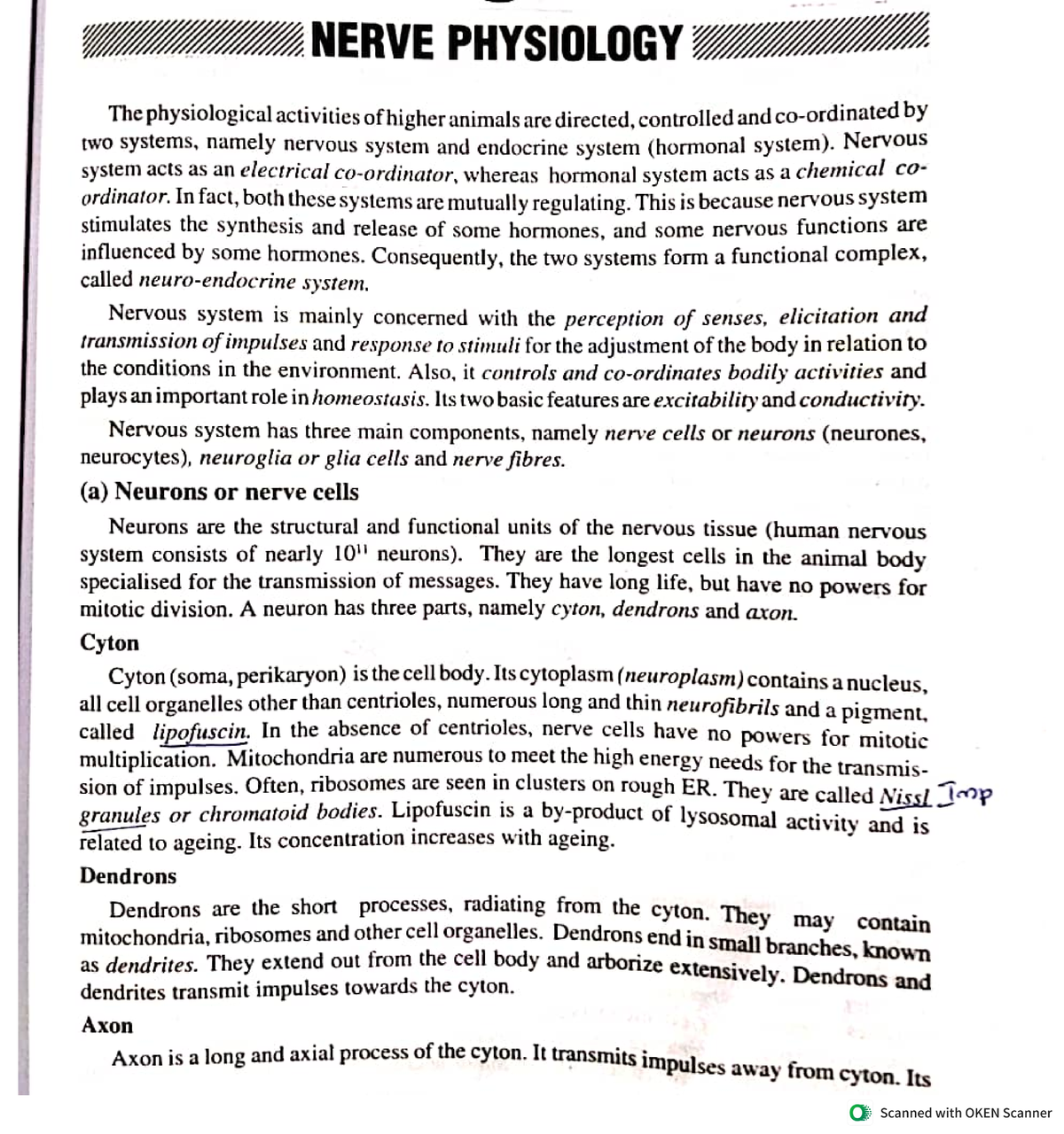 Nerve physiology - Neurons and their classification , classification of ...