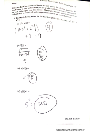 Solution 06 - MATH1113 - Studocu
