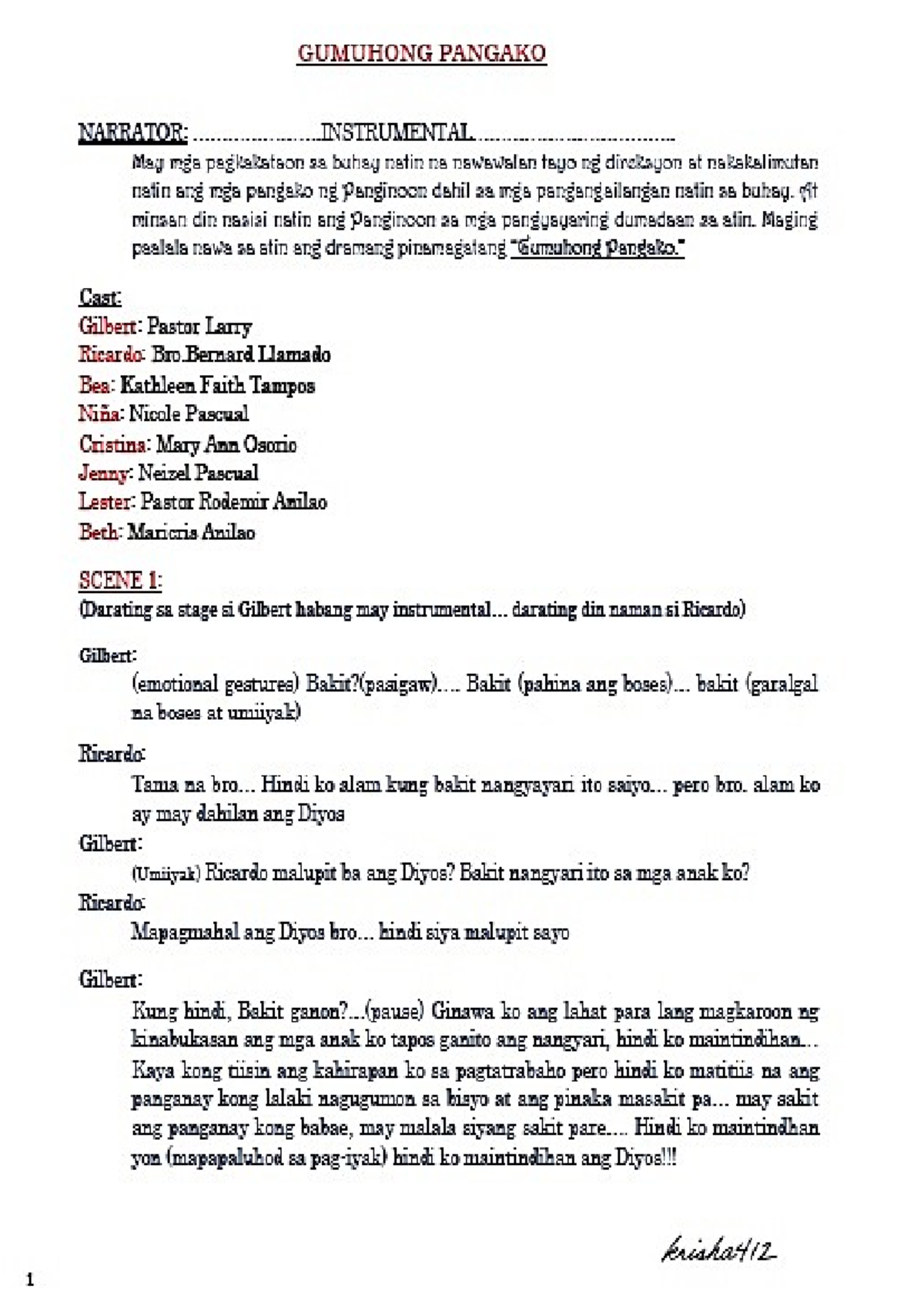 Script for your radio broadcast - Secondary Education - Studocu