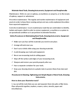 Masonry- Module 1 and 2 - good luck - VICENTE G. ELER BTVTED DT 2-A ...