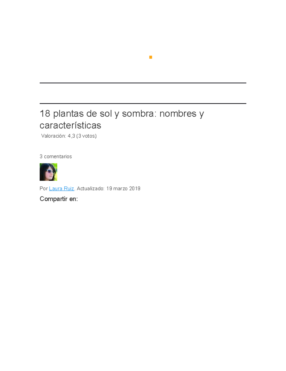 Plantas sol y sombra para tus prácticas de empresas - 18 plantas de sol ...