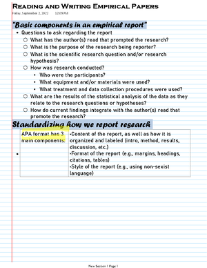 Variables for Paper - Research Methods Lab Class Project Assignment 7 The Results – Chi-Square ...