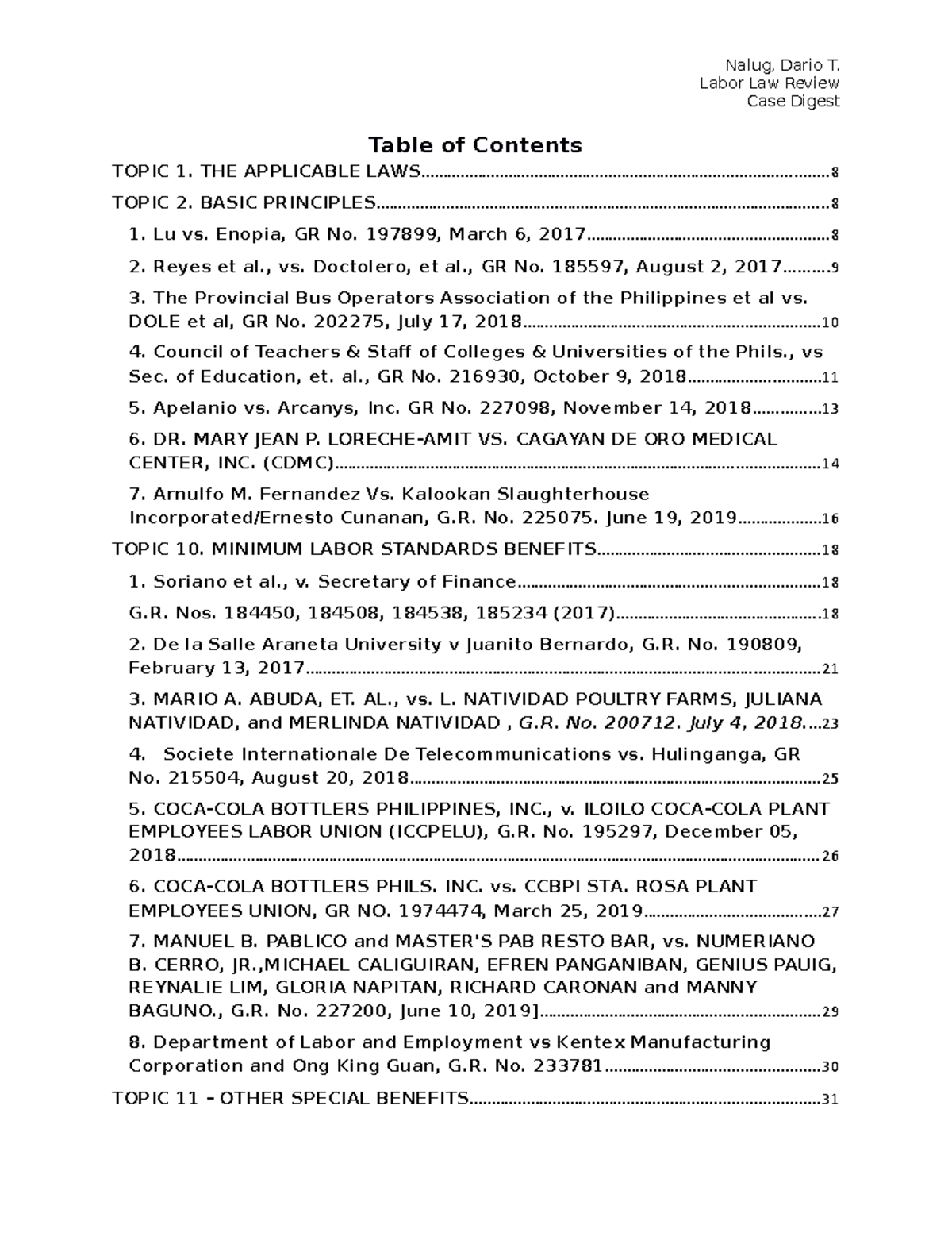 474248934 Labor Review Digest complete docx - Labor Law Review Case ...