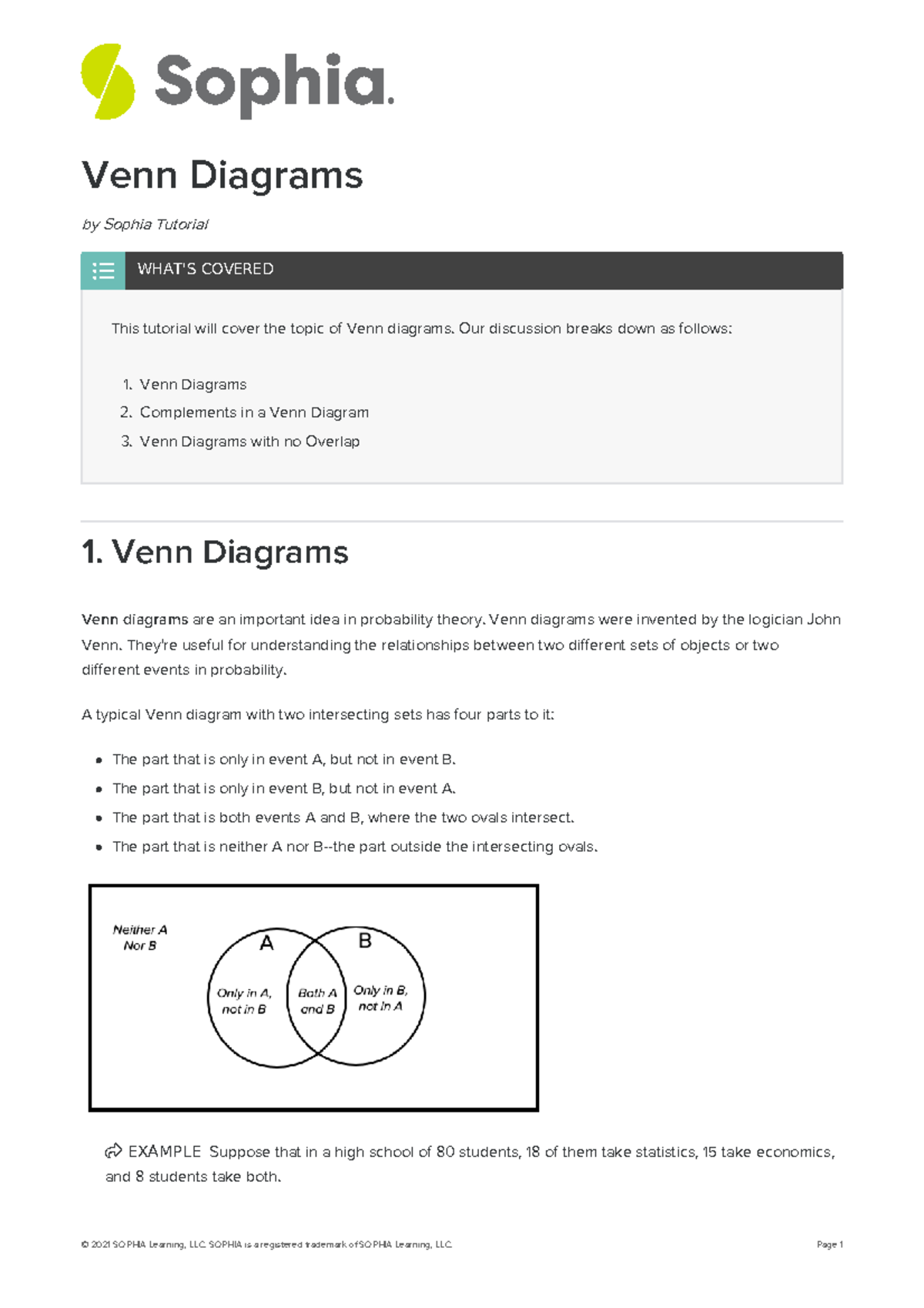 Venn-diagrams-5 - Unit 3 Challenge 2 - Venn Diagrams by Sophia Tutorial ...