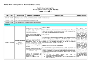 Q3 Week 1 - Disaster Readiness and Risk Reduction - LAS 1 - WEEKLY LEARNING ACTIVITY SHEETS DRRR ...