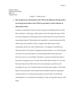 Adriana Vanegas AY chapter 1 - HED100 - Hancock College - Studocu