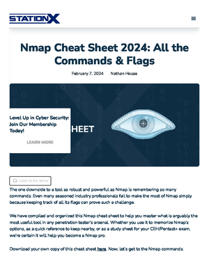 Lab 5.1 - Nmap Scanning IP - Lab 5 – Nmap IP Scanning in Windows ...
