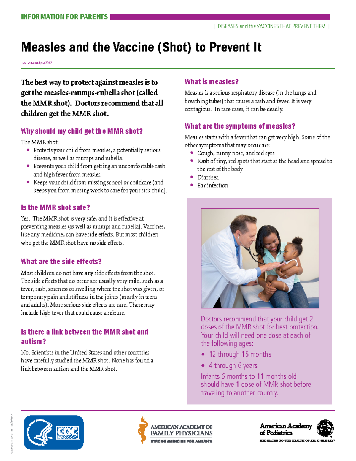 Measles basics color 2 - guia CDC - CS HCVG15-CHD-122 05/30 ...