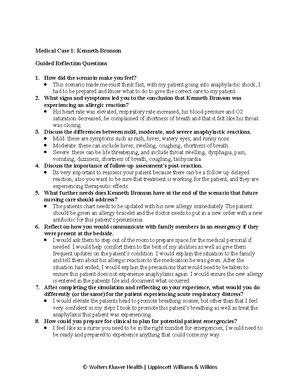 Lead - VSIM - Carl Shapiro Documentation - Mikayla Baugh Medical Case 4 ...