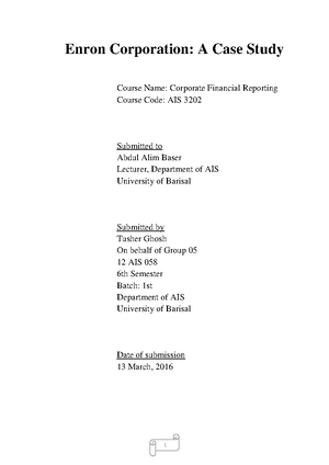Sulam Project Report (Group 4) - INTEGRATED CASE STUDY (MAF671 ...