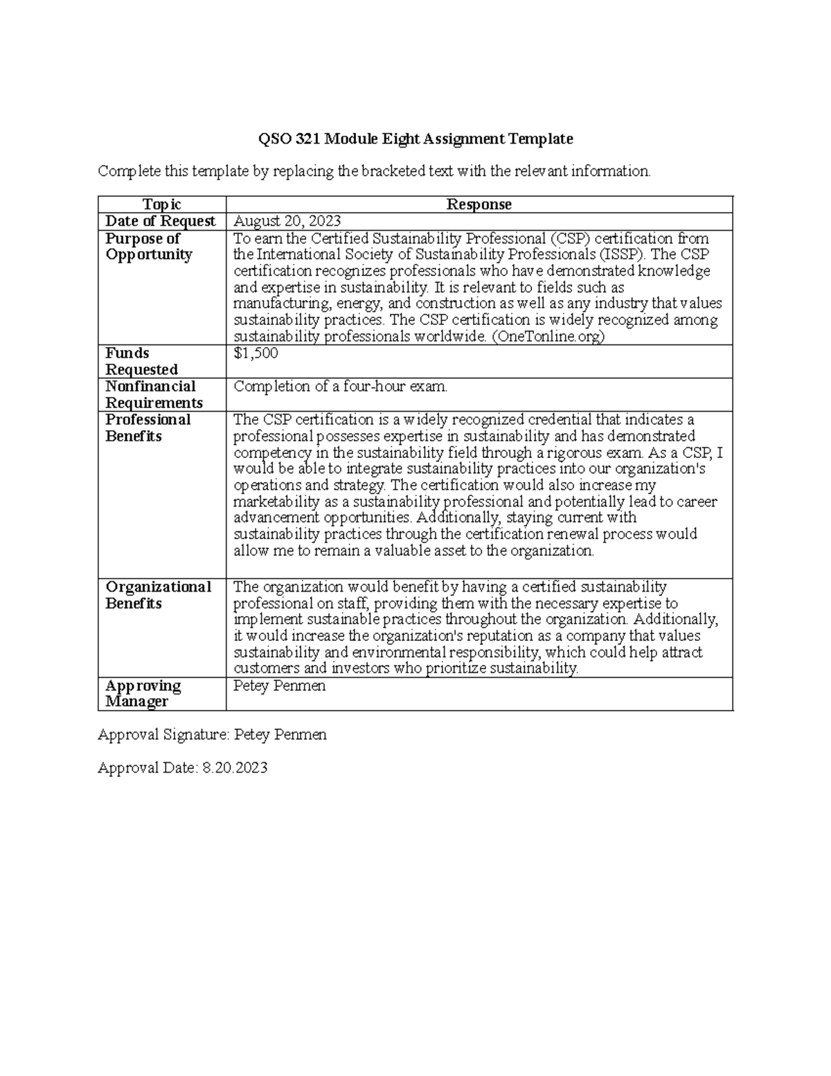 QSO 321 Module Eight Assignment Template - Copy - QSO 321 Module Eight ...