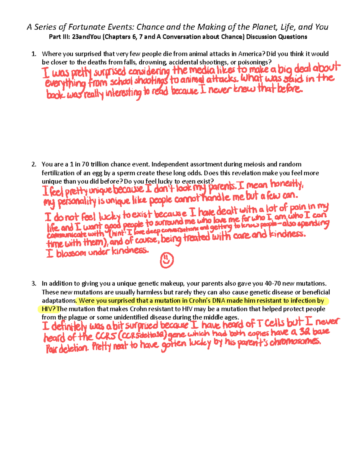 A Series of Fortunate Events Part III MT - A Series of Fortunate Events ...