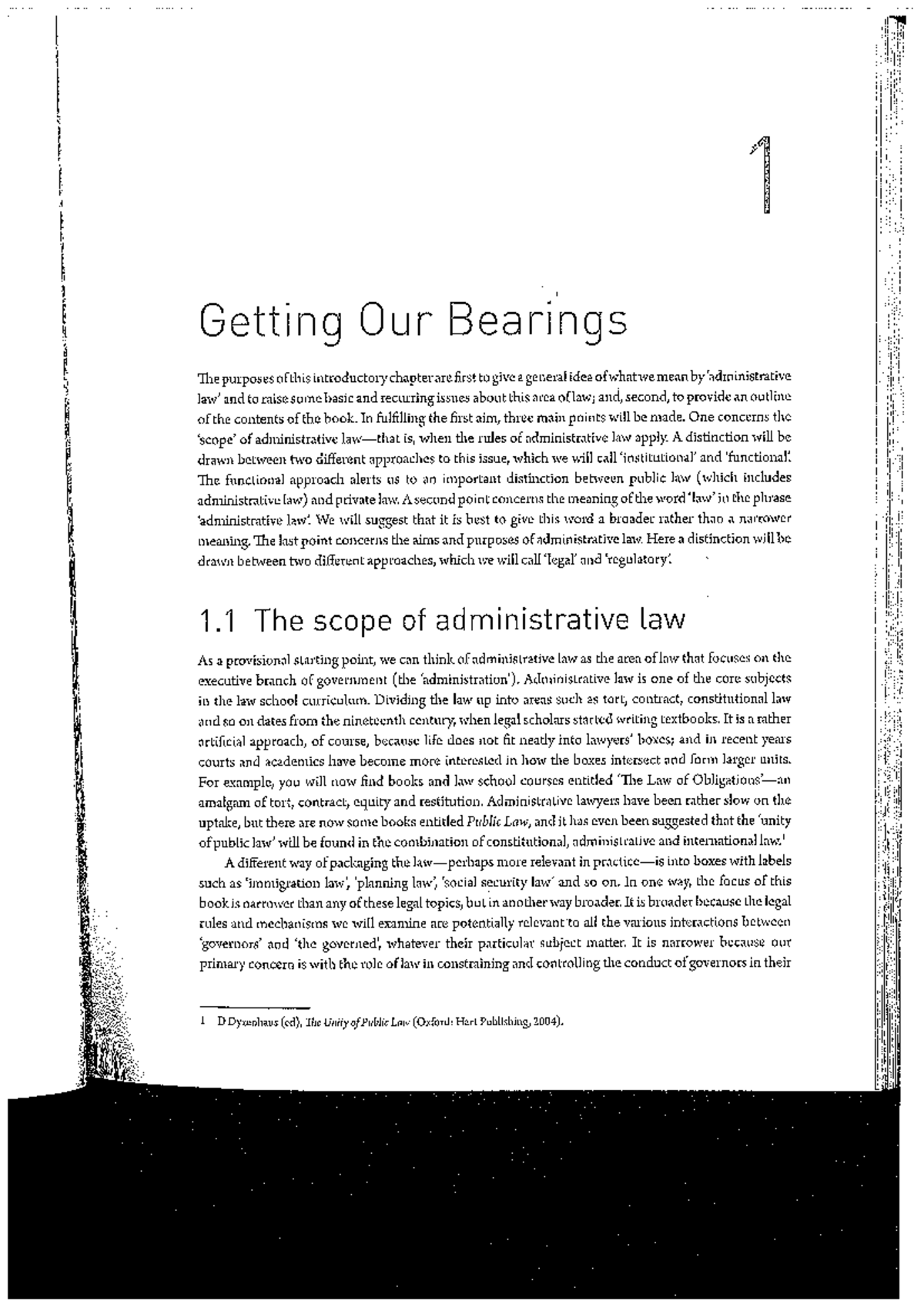 Extract Principles of Admin Law - Legal Regulation of Governance ...