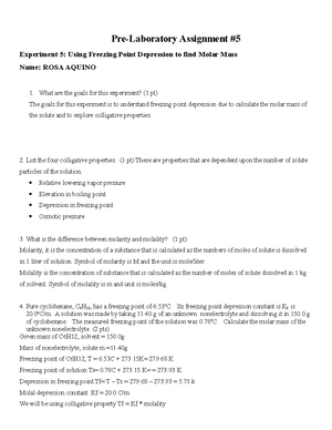 Post Lab Report 3 Determining the concentration of a solution using ...