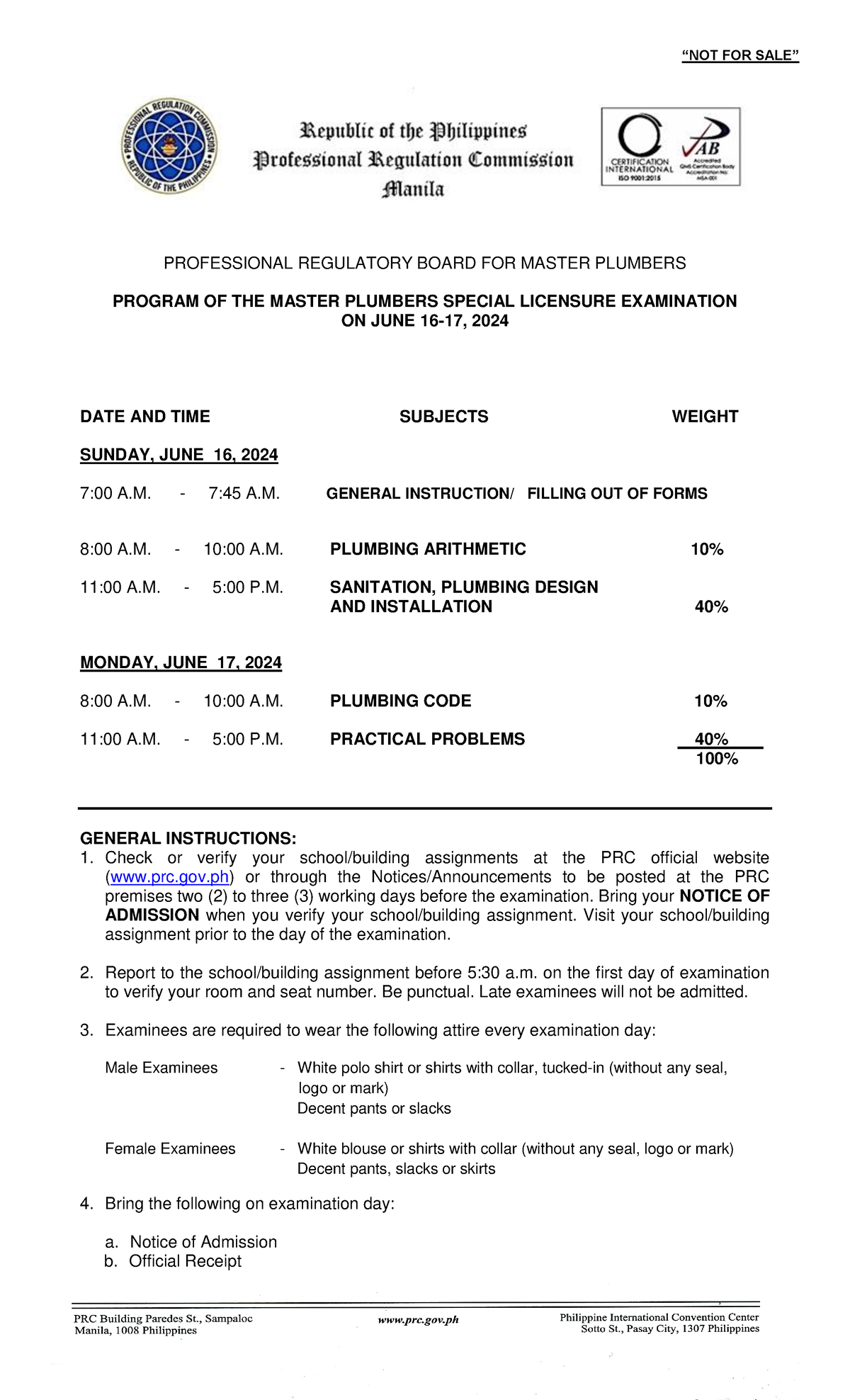 2024 SPLE Program-MP-with logo - PROFESSIONAL REGULATORY BOARD FOR ...
