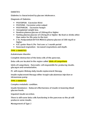 Diabeticworksheet 2 - Diabetic practice question - 1202 Diabetic ...