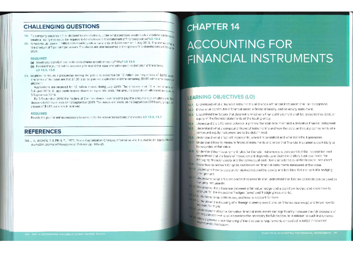 Financial Accounting Ch14-Accounting for financial instruments pp481 ...