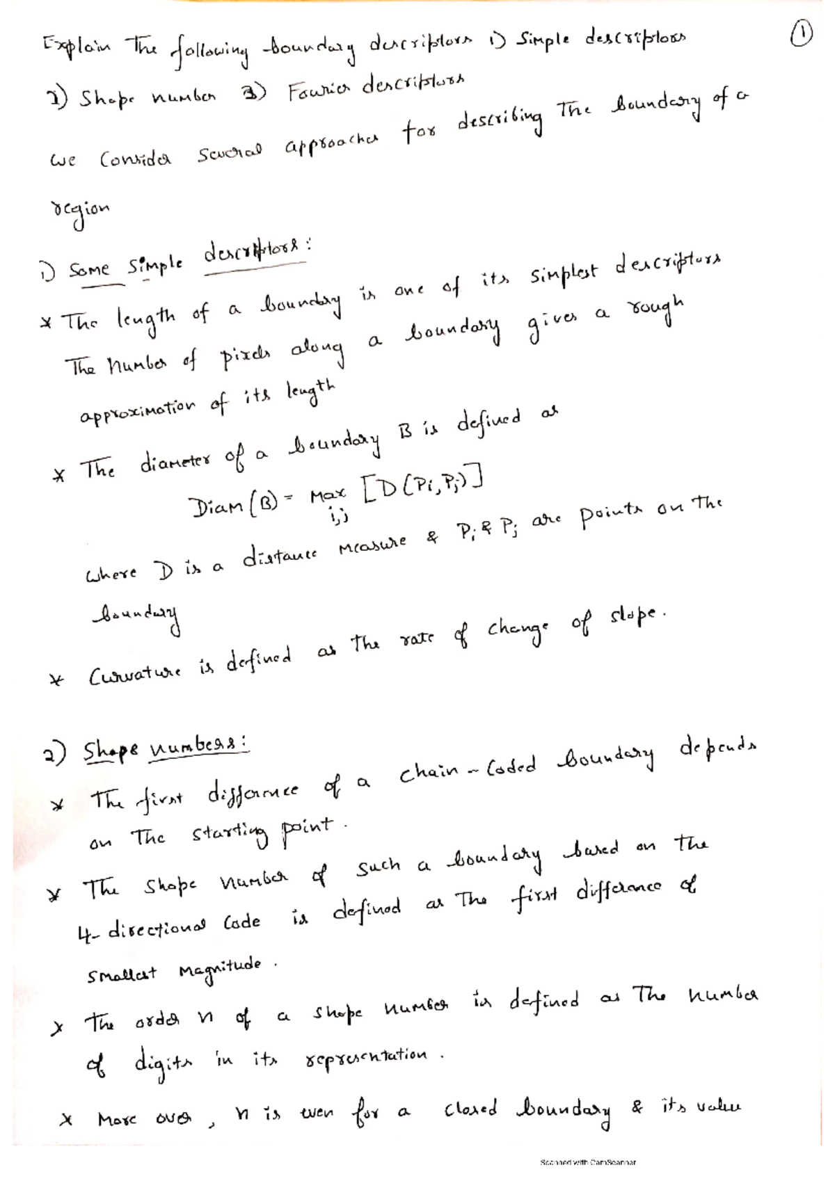 Dip-module 5-part 2 notes - Digital Image Processing - Studocu