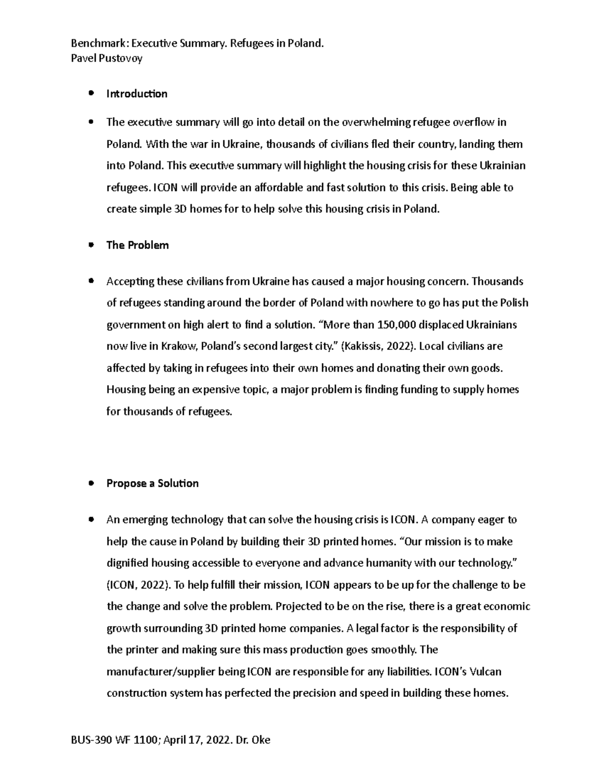 Benchmark- Executive Summary (Poland) - Benchmark: Executive Summary ...