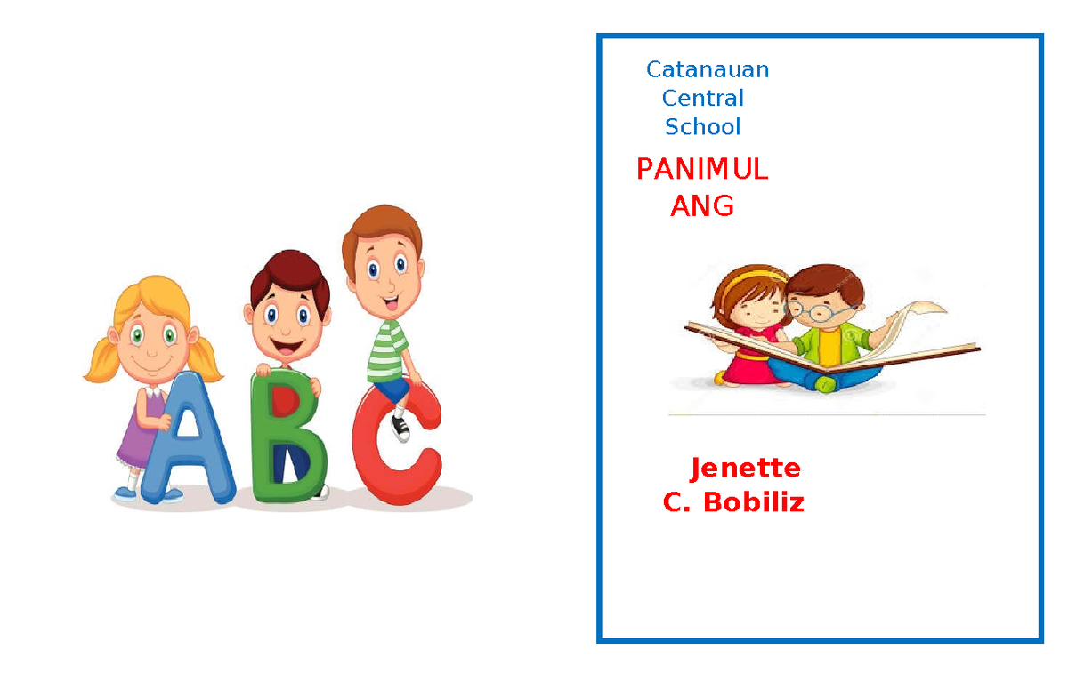 TSEL- Cover - LEARNING MATERIALS - Bachelor of elementary eduacation ...