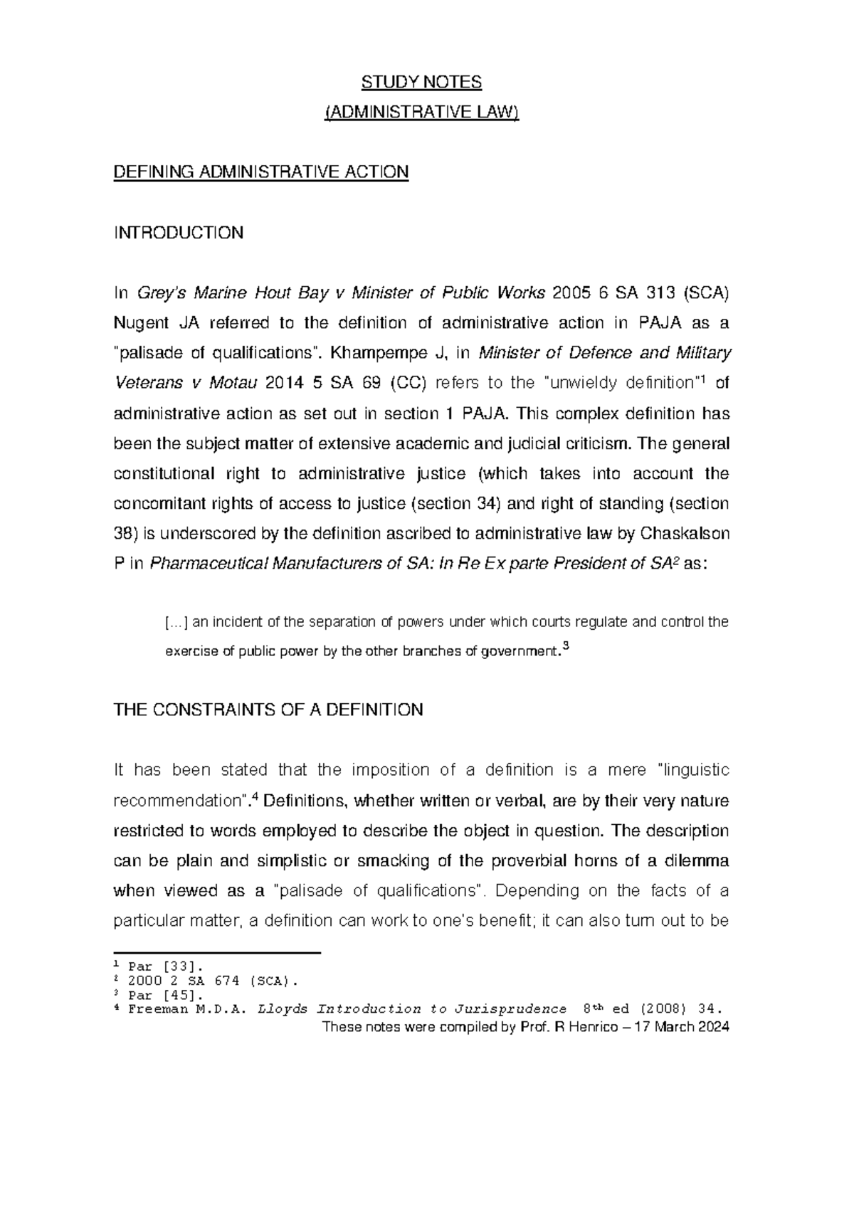 Study+ Notes+ Defining+ Admin+ Action +17+March+2024 - STUDY NOTES ...