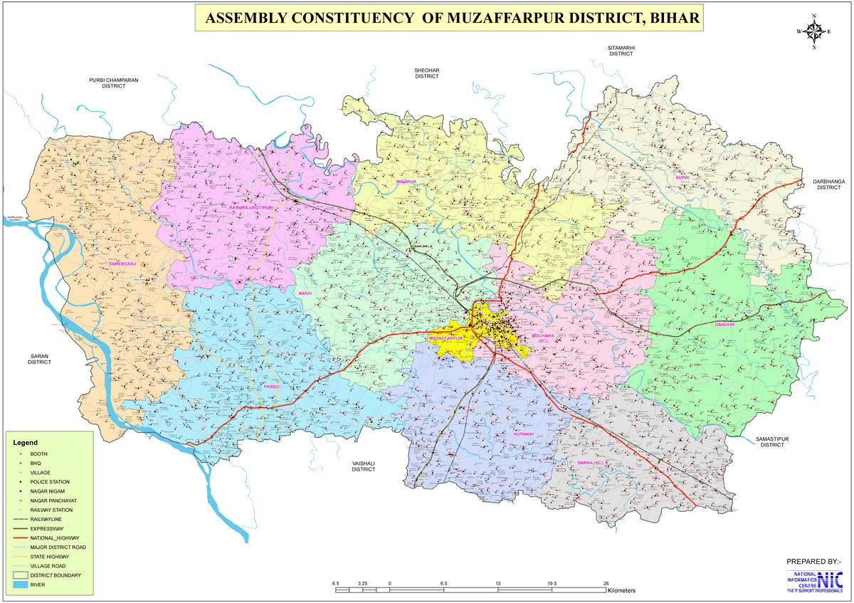 Muz map - map - DHOLI KANTI KURHANI MAH WAL SILA UT MOTIPUR TURKI ...