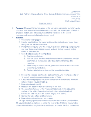 Lab 1 Density and Measurements - Miami Dade College/North Campus ...