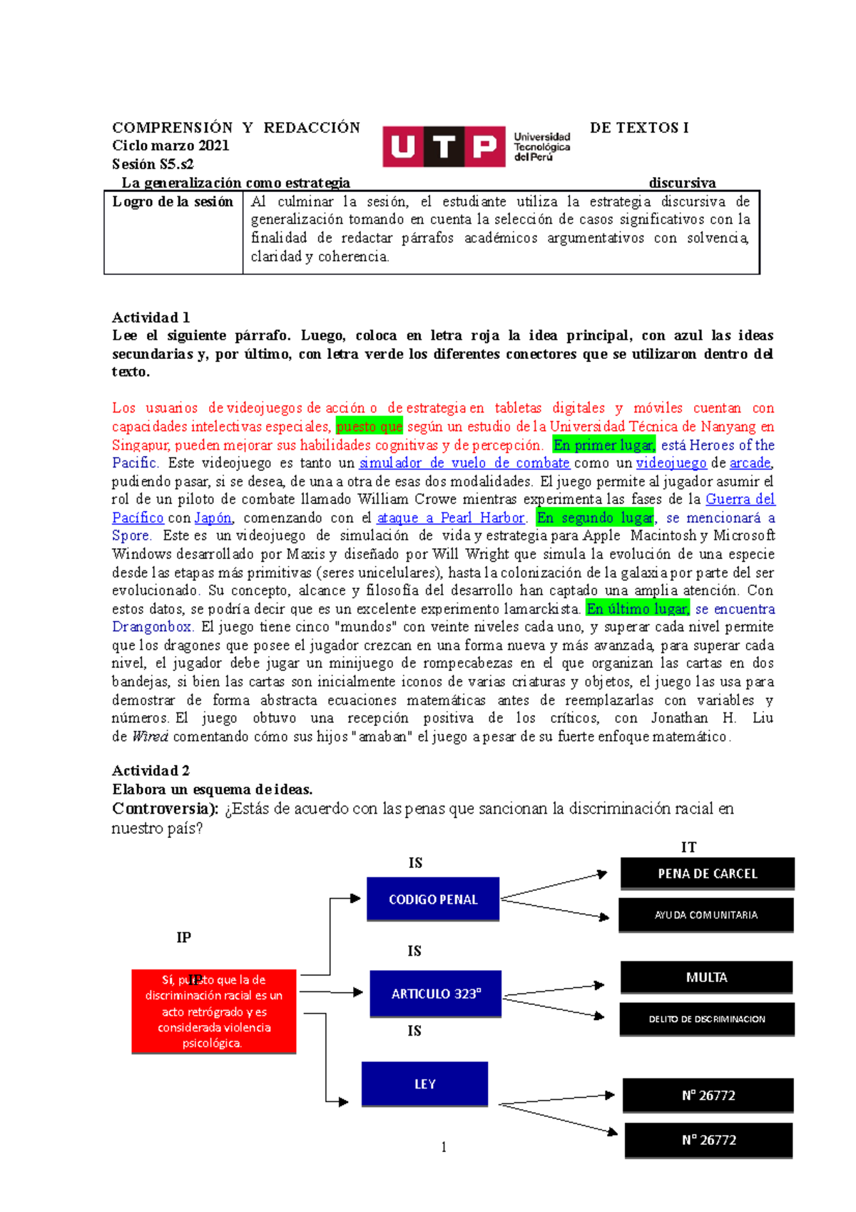 S5.s2 La generalización (Práctica individual) - Marzo 2021 ...