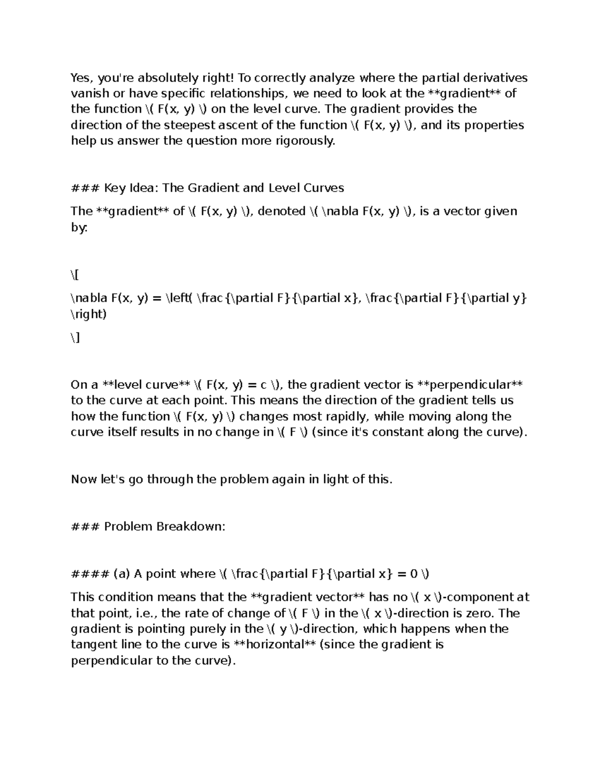 Brief summary of USH - Yes, you're absolutely right! To correctly ...