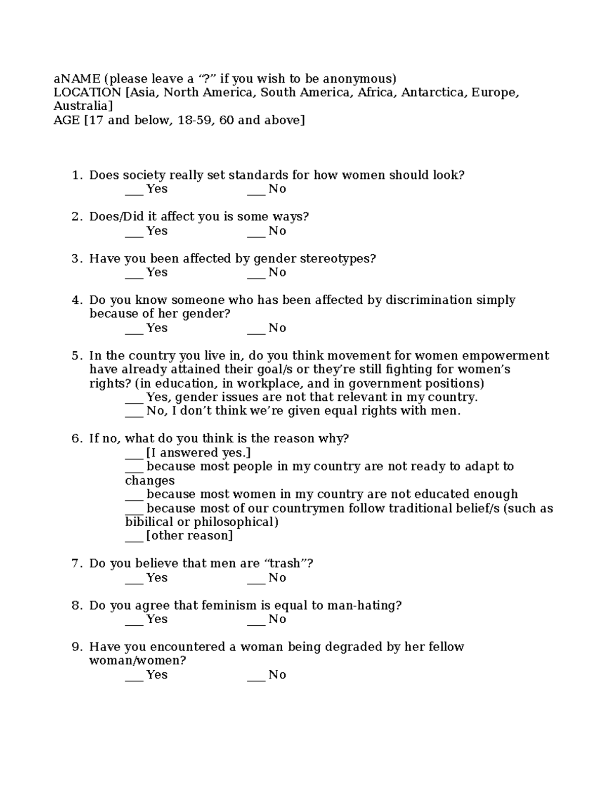 AB-Survey-Form - aNAME (please leave a “?” if you wish to be anonymous ...