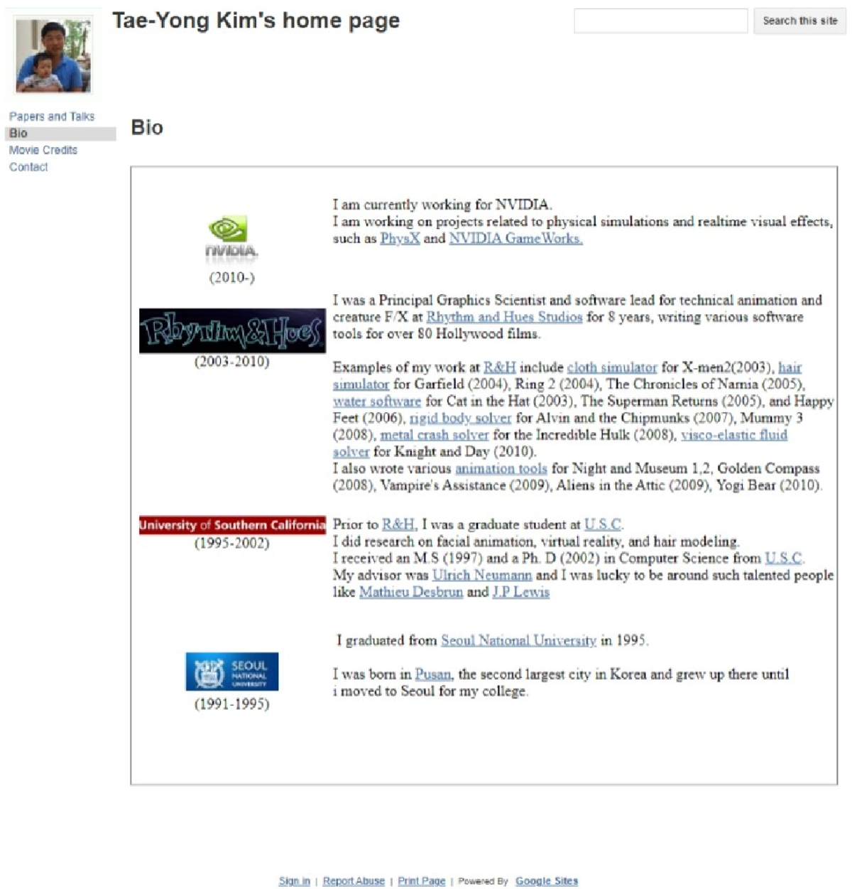 Class 21 csci580 - lec - Presented by Tae-Yong Kim Computer Graphics and Immersive Technologies ...