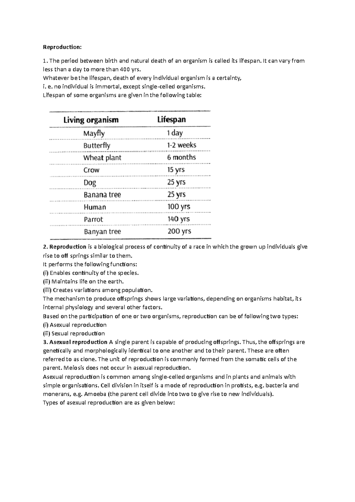 Reproduction - Lecture notes on the reproductive system of humans ...
