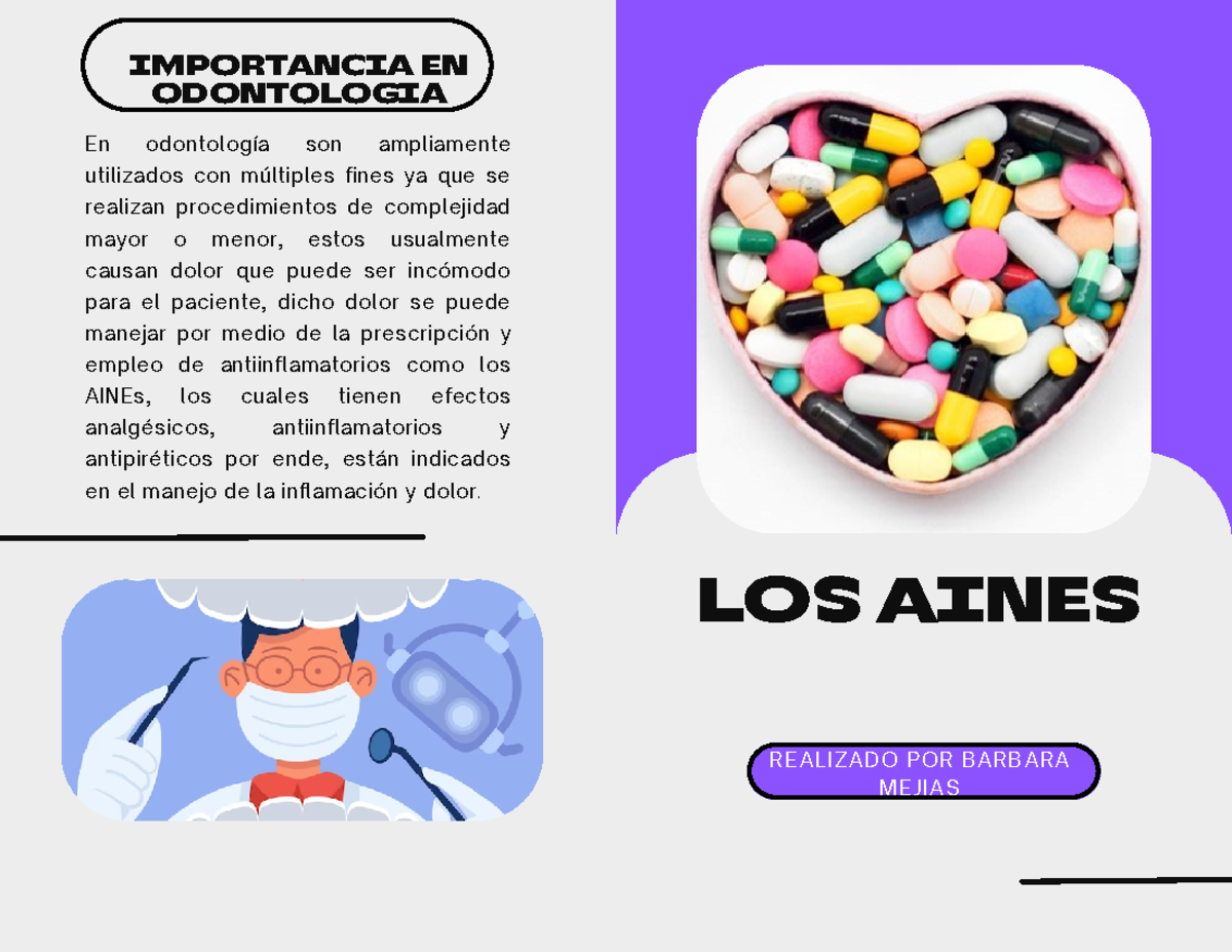 Diptico-LOS Aines - ccc - LOS AINES REALIZADO POR BARBARA MEJIAS En ...