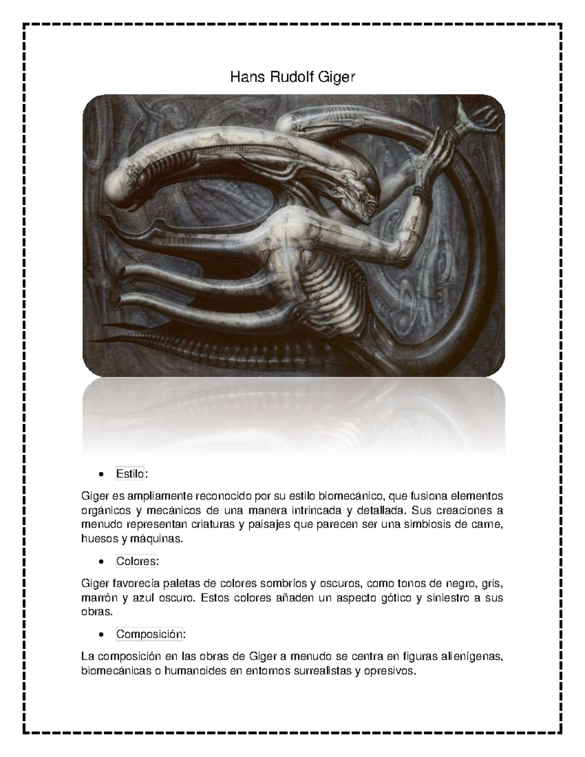 Hans Rudolf Giger - Obra de uno de los mejores pintores del mundo ...