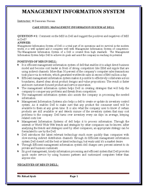 Principle of management case study - Chapter 5: Organizing CASE STUDY ...