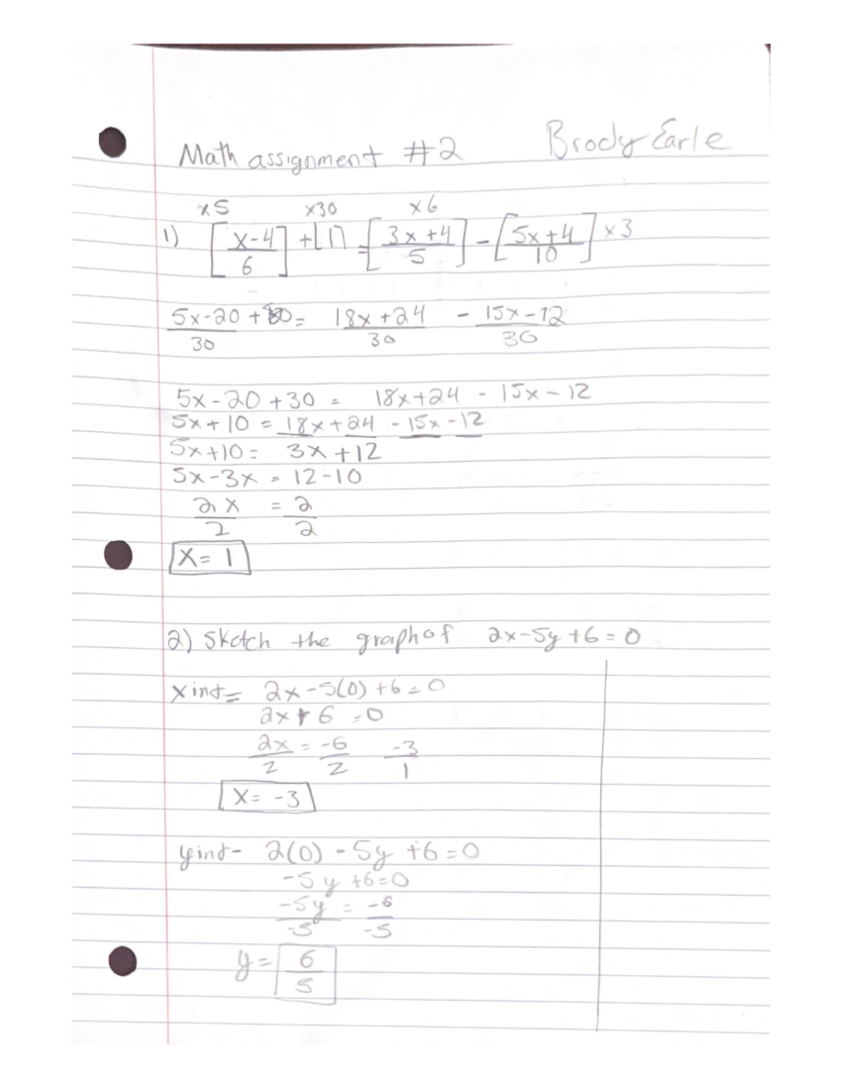 Math assignment #2 - ED3203 - Studocu