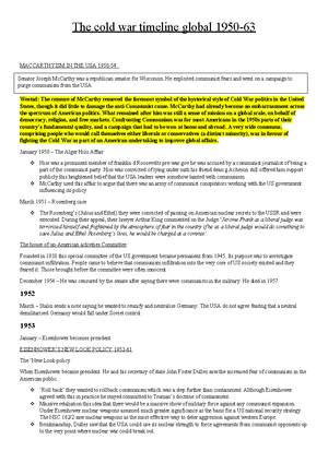 Detente Timeline 1969-1979 - Détente timeline 1967- “Seeds of détente ...