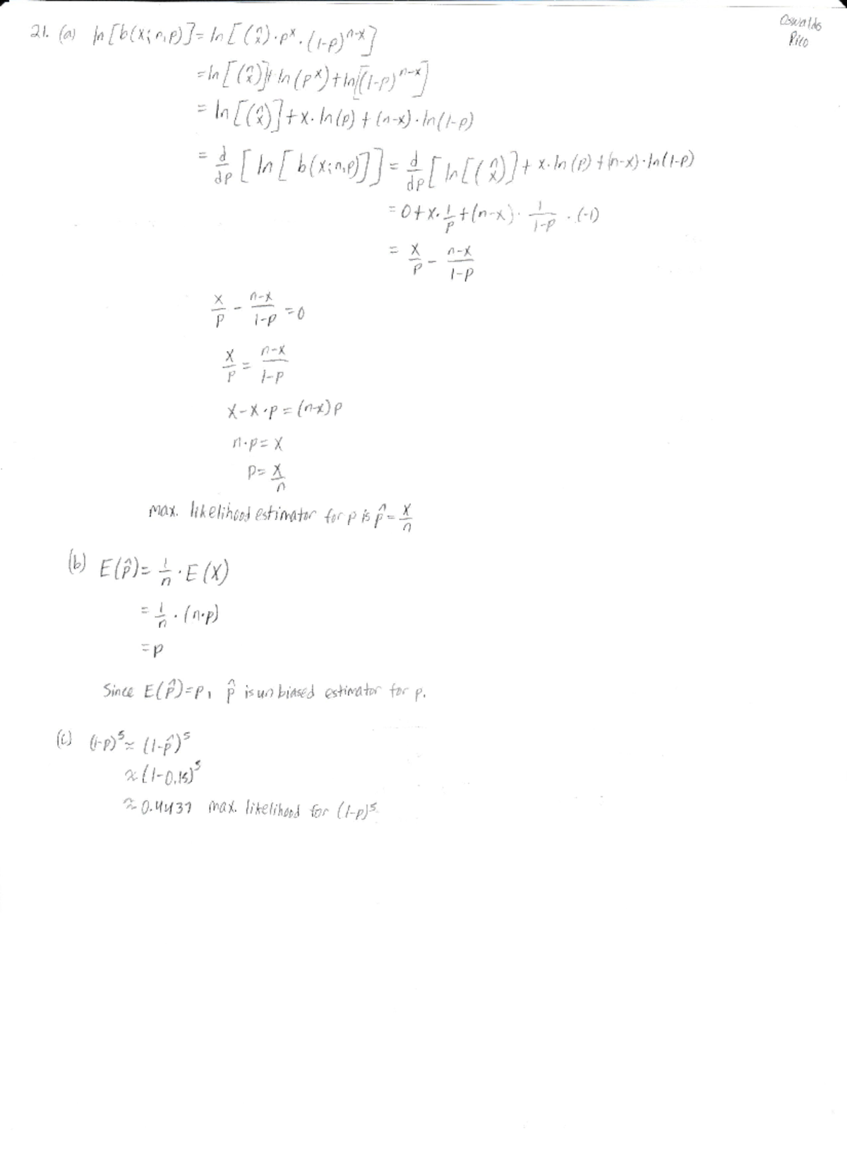 Homework 7 Problems - MATH 453 - Studocu