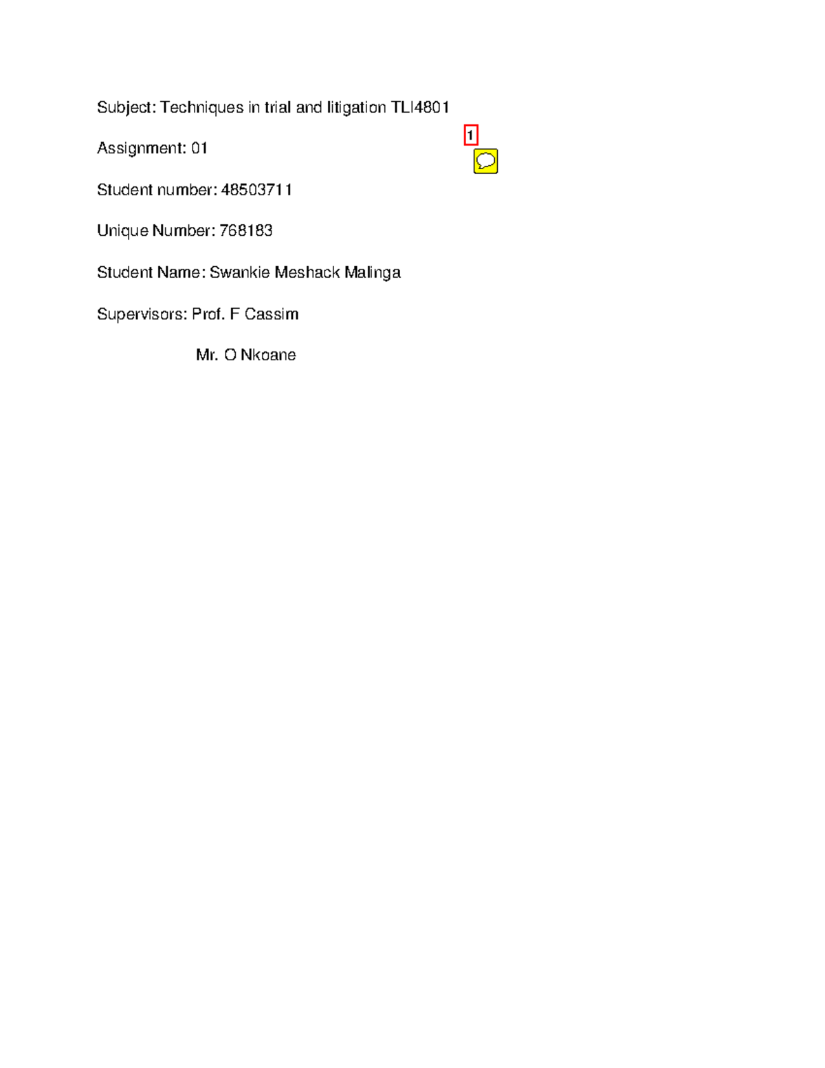 TLI4801_ Assignment_01_2020_Sem1 - Warning: Popup annotation has a missing or invalid parent ...