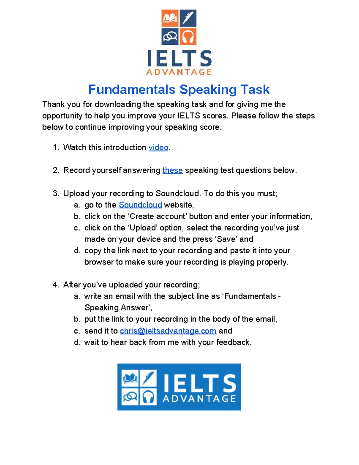 Speaking-Task-Questions 231222 064913 - Fundamentals Speaking Task ...