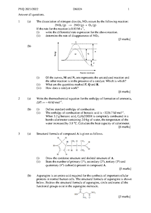LAB Report 6 - Student - JOHOR MATRICULATION COLLEGE CHEMISTRY UNIT ...