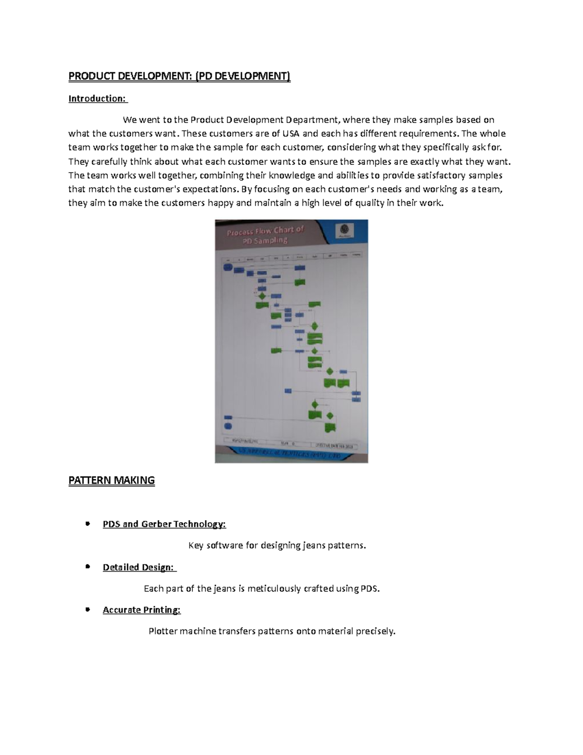 Product Development.docx - PRODUCT DEVELOPMENT: (PD DEVELOPMENT ...
