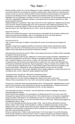 ESP 10 Performance TASK - ESP 10 PERFORMANCE TASK Cyrile Jhun N ...