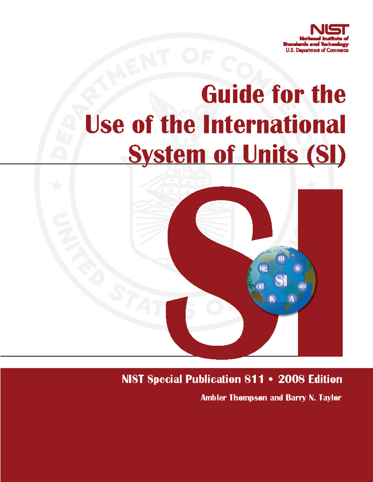 NIST SI - Ejercicios resueltos - Guide for the Use of the International ...