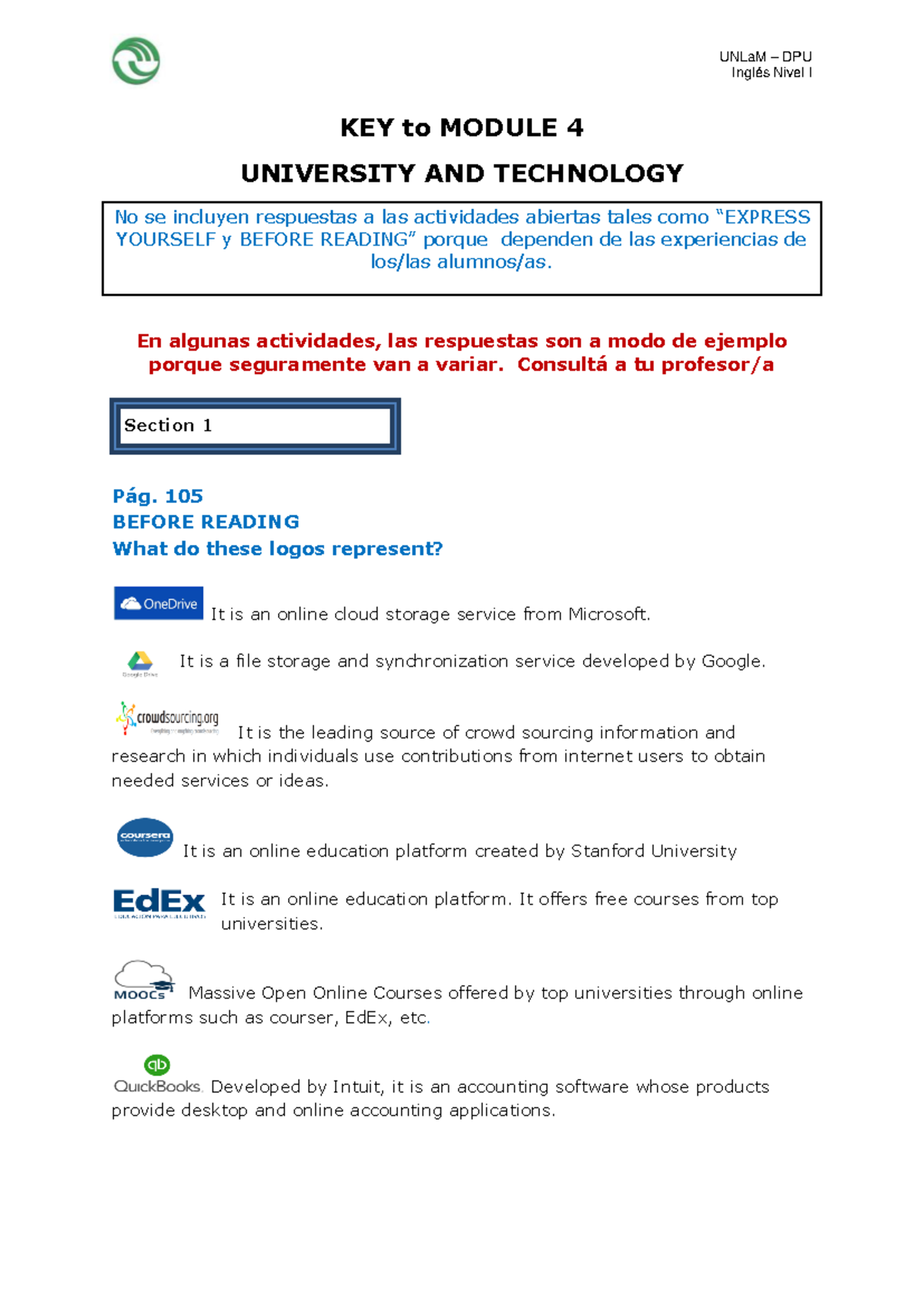 BOOK- Module-4- Sections-1-2-KEY-TO- Activities- Resolucion-DE-LAS ...